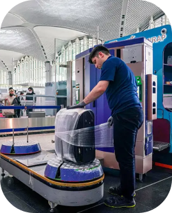 Baggage Wrapping Services | Primefly